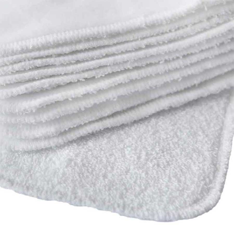 Washable Wipes - Premium Cotton Washable Wipes by The Nappy Lady